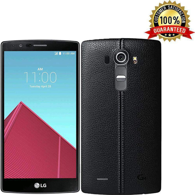 LG G4 32GB Black Leather Unlocked - Refurbished Sim free – Handtec